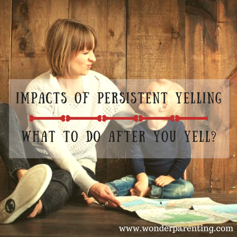 Yelling at Kids? | Impacts of Persistent Yelling | What to do after you ...