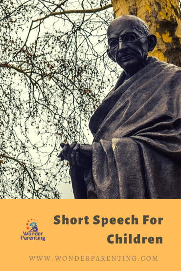 Gandhi Jayanti | Short Speech for Children - Wonder Parenting